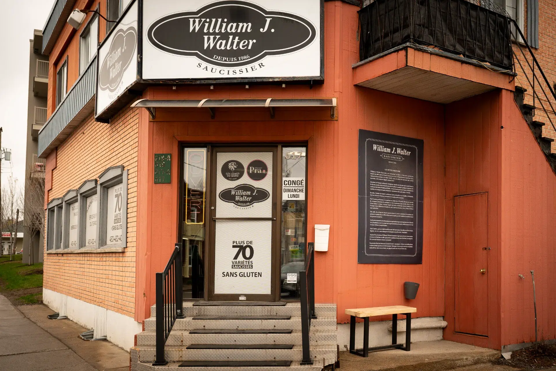 Ville de Saint-Jérôme – Saint-Jérôme en vitrine – William J. Walter